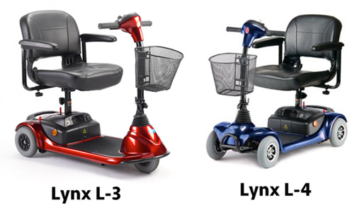 Invacare Lynx scooter repairs | L-3 and L-4